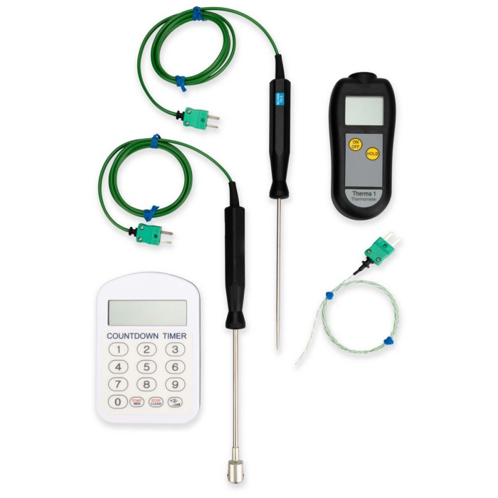 Legionnaires' Premium Water Temperature Thermometer Kit - JBA Calibration